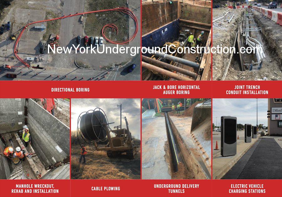 Underground Utility Construction - New York Underground Construction